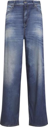 Golden Goose Femme, Jeans, Bleu, Taille: 36 FR Boyfriend Peggy Jeans