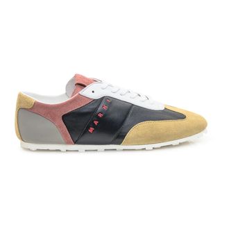 Marni Leather Sneaker - - Shoes - Herren - Mehrfarbig - 42 EU