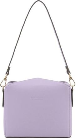 Pourchet Femme, Sacs, Violet, Taille: ONE Size Cassetta Shoulder Bag