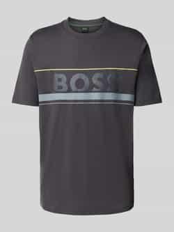 HUGO BOSS Regular Fit T-Shirt aus reiner Baumwolle Modell ICONIC ZONE