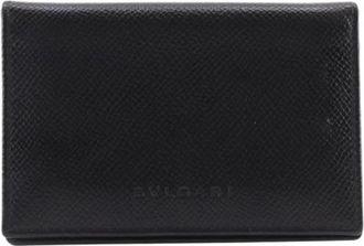 Bulgari Pre-owned Card case - Femme - Pre-owned - Noir - Taille: ONE Size