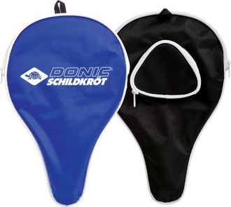 Schildkrot Fitness Donic Tischtennis Schlägerhülle Classic, Schlägerhülle für einen Schläger, extra Ballfach für 3 Bälle, klassisches Design, 818508