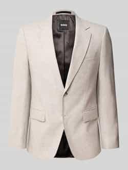 HUGO BOSS Regular Fit Sakko aus Wolle mit Pattentaschen