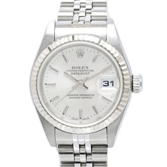 Rolex Montre Pre-owned Datejust 26 - Femme - Pre-owned - Blanc - Taille: ONE Size