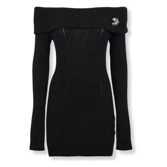 Blumarine Femme, Robes, Noir, Taille: 38 FR Mini-robe