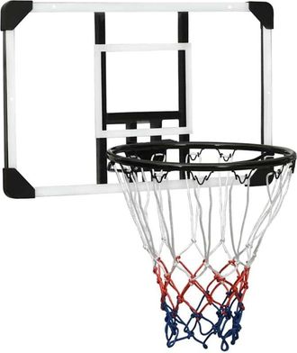 vidaXL Vidaxl - Basketballkorb Transparent 71x45x2,5 cm Polycarbonat