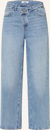 Mavi Mavi Wide Leg Jeans Siena Cross Fly blau
