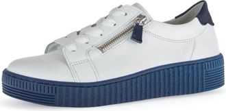 Gabor Damen Low Top Sneaker, Frauen Halbschuhe,lose Einlage,Best Fitting,Ladies,Womens,Woman,schn&uuml;rschuhe,schn&uuml;rer,Halbschuhe,Weiss,38.5 EU / 5.5 UK