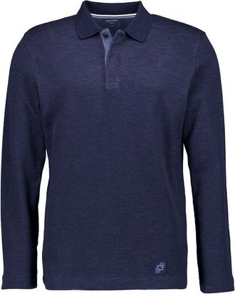 Olymp Herren Polo-Shirt blau
