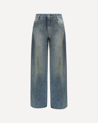 Ermanno Scervino Baggy Denim Jeans Female 38