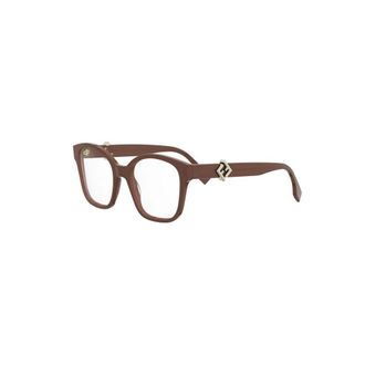 Fendi FF Diamonds Eyeglasses - - Accessories - Damen - Braun - 52 MM