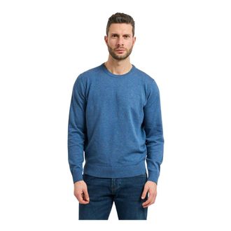 Bugatti Homme, Pulls, Bleu, Taille: L Pull Ras du Cou