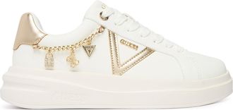 Guess Sneakers Guess FLTBTT LEA12 Wei&szlig;