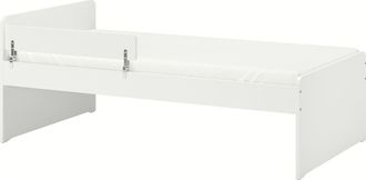 IKEA SLÄKT / NATTAPA Juniorbettges+Stützbrett/Fedholzrah