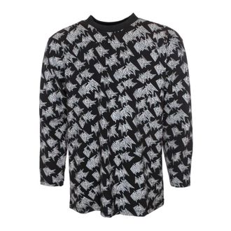 ERL T-Shirt mit Logo-Print und Rundhalsausschnitt - - Tops - Herren - Schwarzk - XL