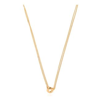 Ferragamo Femme, Accessoires, Jaune, Taille: ONE Size Collier Newgan avec Pendentif