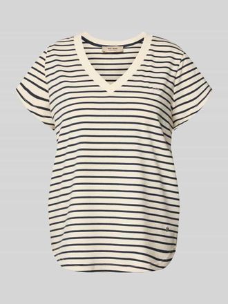 Mos Mosh T-Shirt mit V-Ausschnitt Modell Kala