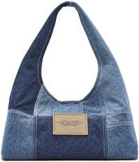 Marc Jacobs Baumwoll-Patchwork-Tasche - Blau