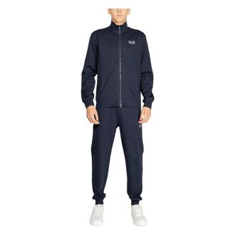 Emporio Armani Emporio Armani Ea7, Homme, Sport, Bleu, Taille: 3XL Ensemble dentra&icirc;nement