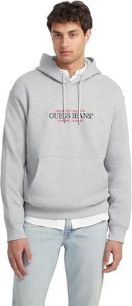 Guess Guess Mens GJ American Tradition Hoodie Medium Grey Heather XL