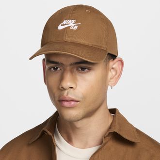 Nike Casquette de skate souple Nike SB Club - Marron