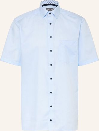 Olymp Kurzarm-Hemd Luxor Comfort Fit blau