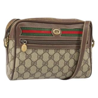 Gucci Sac bandouli&egrave;re doccasion - Femme - Pre-owned - Beige - Taille: ONE Size