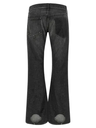 Junya Watanabe Patchwork Deconstructed Jeans - Gray