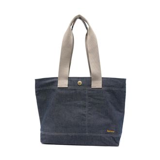 Barbour Femme, Sacs, Bleu, Taille: ONE Size Tote Bag