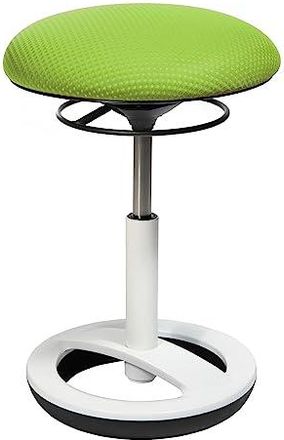 Topstar Topstar Bürohocker Sitness Bob Alu weiß lackiert grün