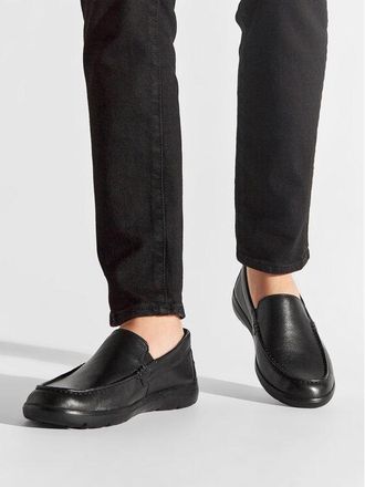 Geox Slipper U Leitan E U043QE 00085 C9999 Schwarz