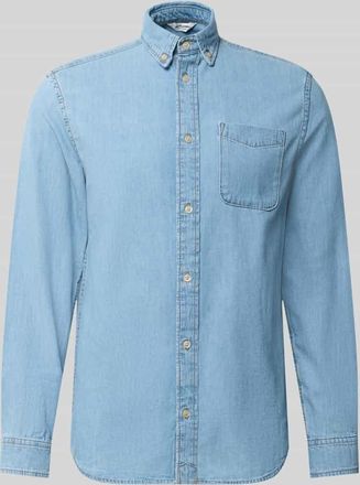 Jack & Jones Regular Fit Jeanshemd mit Brusttasche Modell BROOK