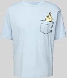 Mc Neal Loose Fit T-Shirt mit Rundhalsausschnitt