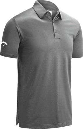 Callaway Poloshirt, Unifarben f&uuml;r Herren (Grau)