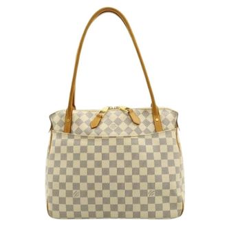 Louis Vuitton Pre-owned Figeac PM Damier Azur Tote Bag - - Pre-owned - Damen - Beige - ONE SIZE