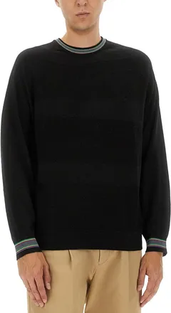 Paul Smith Wool and Cotton Sweater - Black