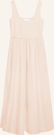 Comma Comma Kleid Im Materialmix beige