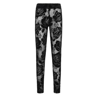 Philipp Plein Slim-fit Hosen - - Trousers - Damen - Schwarzk - XS