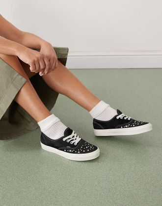Vans Authentic - Baskets - Noir et marshmallow