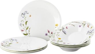 Hutschenreuther Nora Spring Vibes Speise-Set 8-tlg. Porzellan mehrfarbig