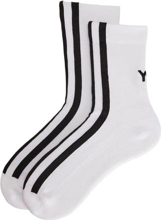Yohji Yamamoto Stripes Socks - - Underwear - Herren - Wei&szlig; - L