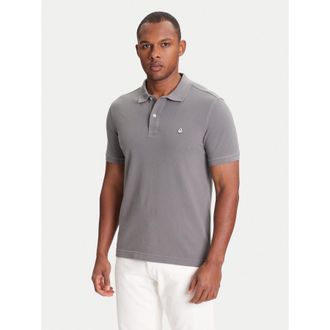 Benetton United Colors Of Benetton Poloshirt 3089J3179 Grau Regular Fit