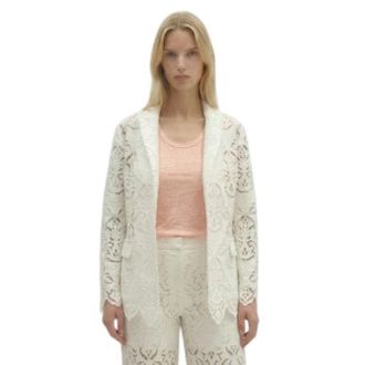 BERENICE Blazer Vina - - Jackets - Damen - Beige - M