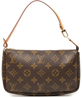 Louis Vuitton Hobo Bags - Monogram Pochette Accessoires - Gr. unisize - in Braun - f&uuml;r Damen