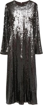 Rotate Langes Paillettenkleid - - Dresses - Damen - Braun - XS
