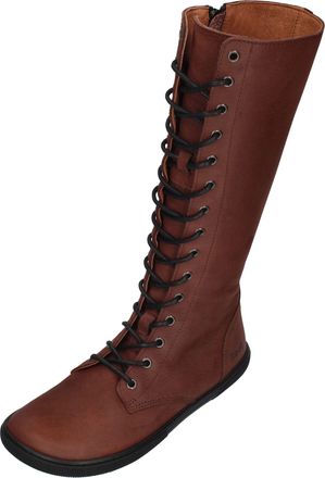 Koel Damenschuhe - Barefoot Stiefel Flora - Chocolate, Größe:37 EU