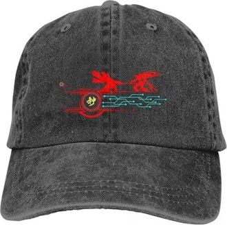 Generic Casquette de baseball d&eacute;lav&eacute;e pour homme - Casquette de baseball Mechonis Trucker Snapback - Chapeau de papa Xenoblade Chronicles Tetsuya Takahashi - 