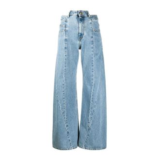 Maison Margiela Wide Leg Jeans - - Jeans - Damen - Blau - XS
