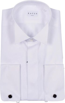 Xacus Homme, Chemises, Blanc, Taille: 2XL Chemise &agrave; Col Diplomatique