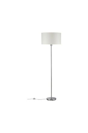 Paulmann Stehleuchte Tessa, Creme, Metall, Textil, 160 cm, Lampen & Leuchten, Innenbeleuchtung, Stehlampen, Stehlampen